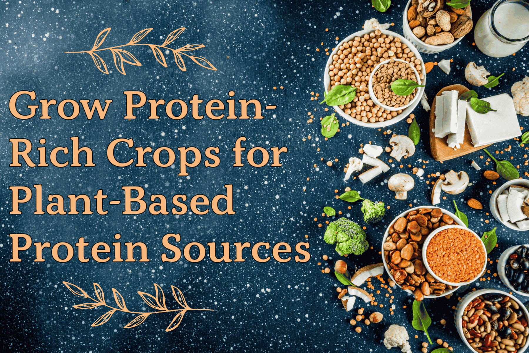 Grow Protein Rich Crops for Plant Based Protein Sources – Seed Armory