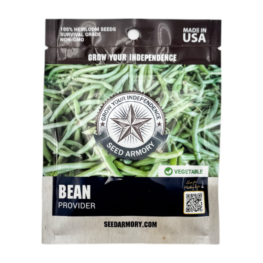 Provider Bean Seeds for Sale | Resealable Long-Life Mylar Packets ...
