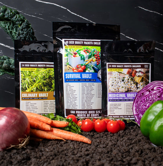 Non-GMO, Heirloom, Open-Pollinated Seeds & Seed Vaults | Seed Armory
