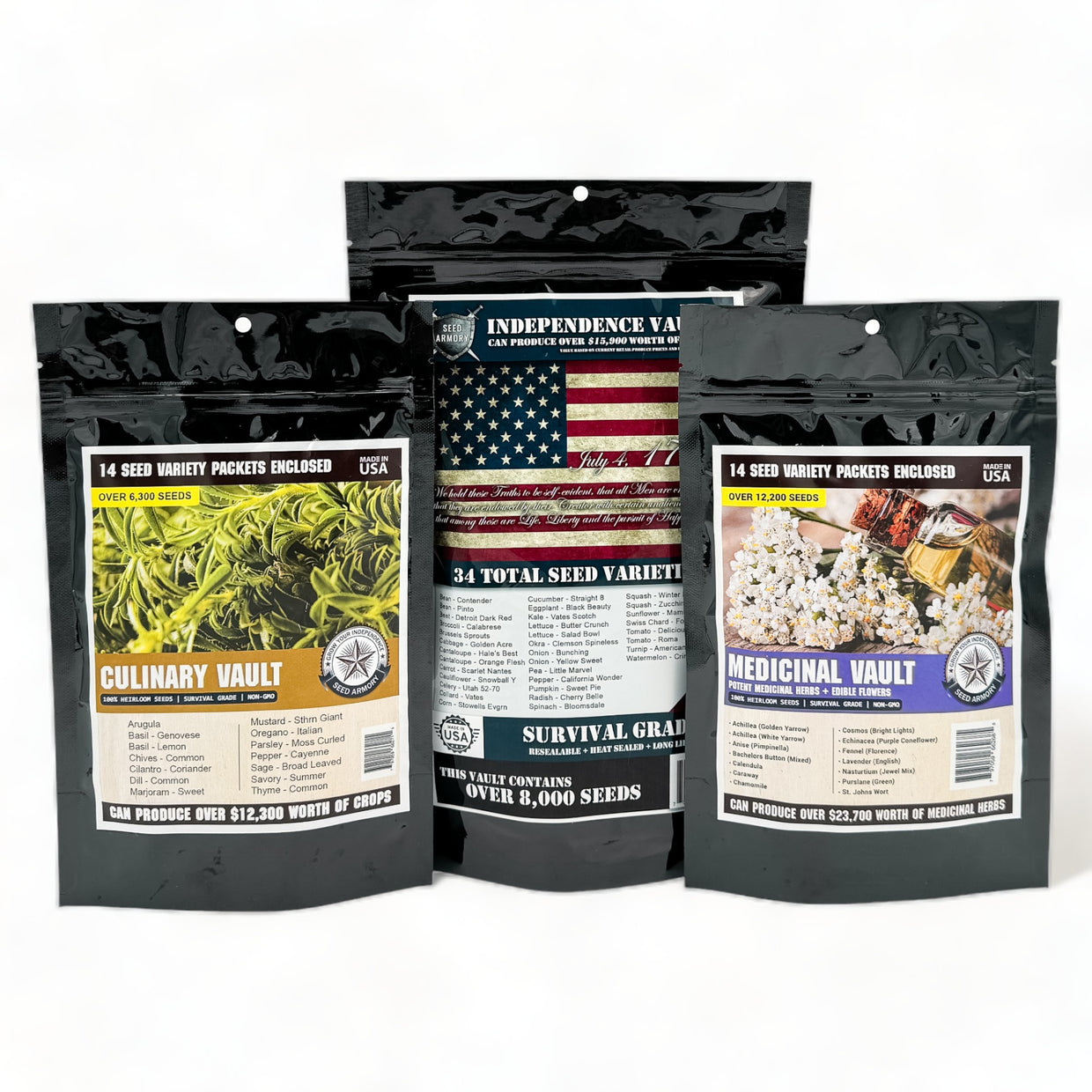 Heirloom Seed Vaults and Survival Seed Kits | Non-GMO & Heirloom – Seed ...