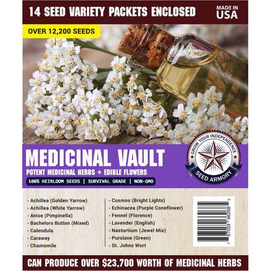 Non-GMO, Heirloom, Open-Pollinated Seeds & Seed Vaults | Seed Armory
