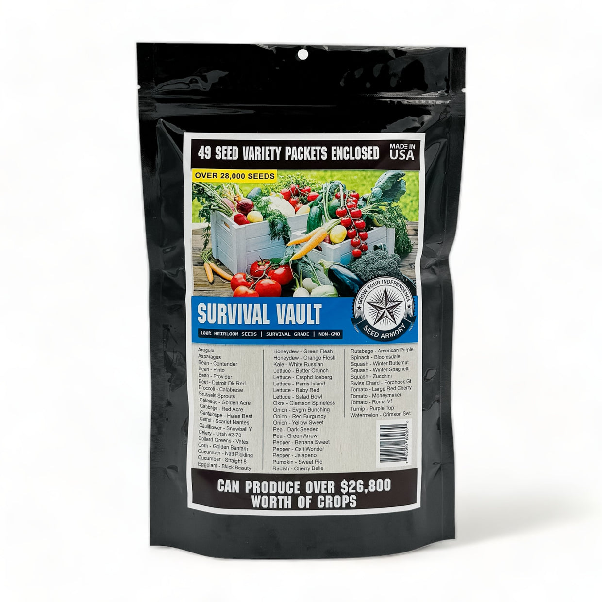 Heirloom Seed Vaults and Survival Seed Kits | Non-GMO & Heirloom – Seed ...
